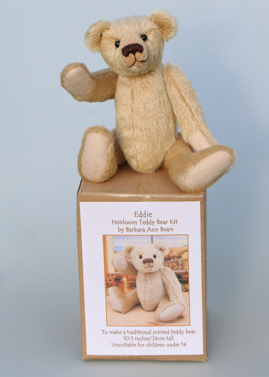 Eddie Mohair 10 inch Teddy Bear Kit by Make A Teddy