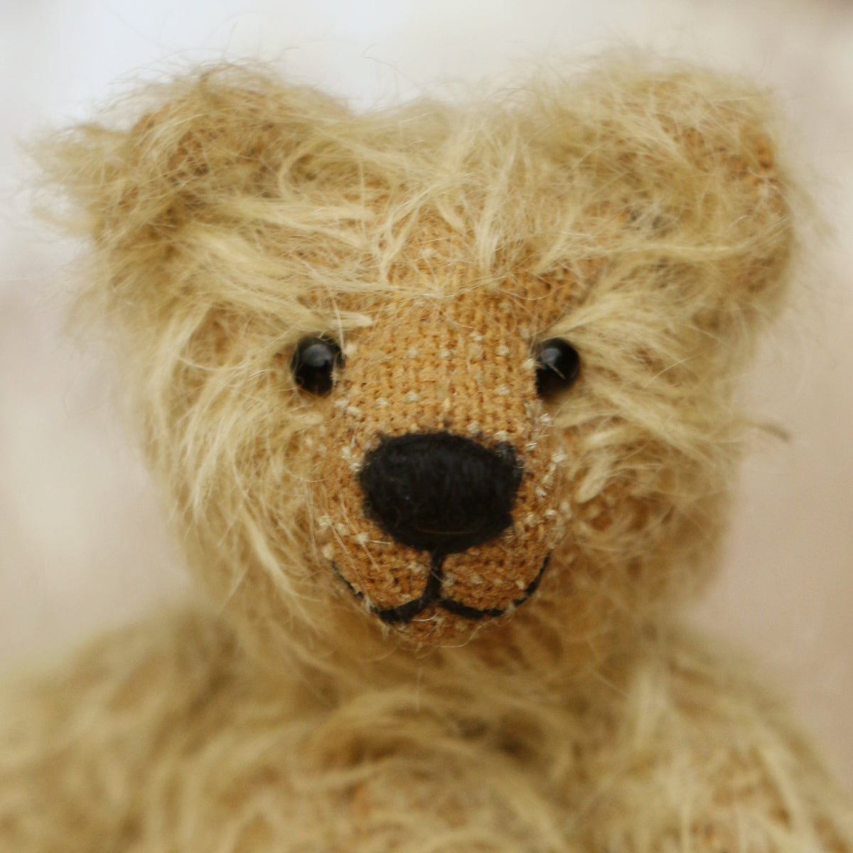 Norman 3.5 inch Miniature Mohair Teddy Bear Kit by Make A Teddy