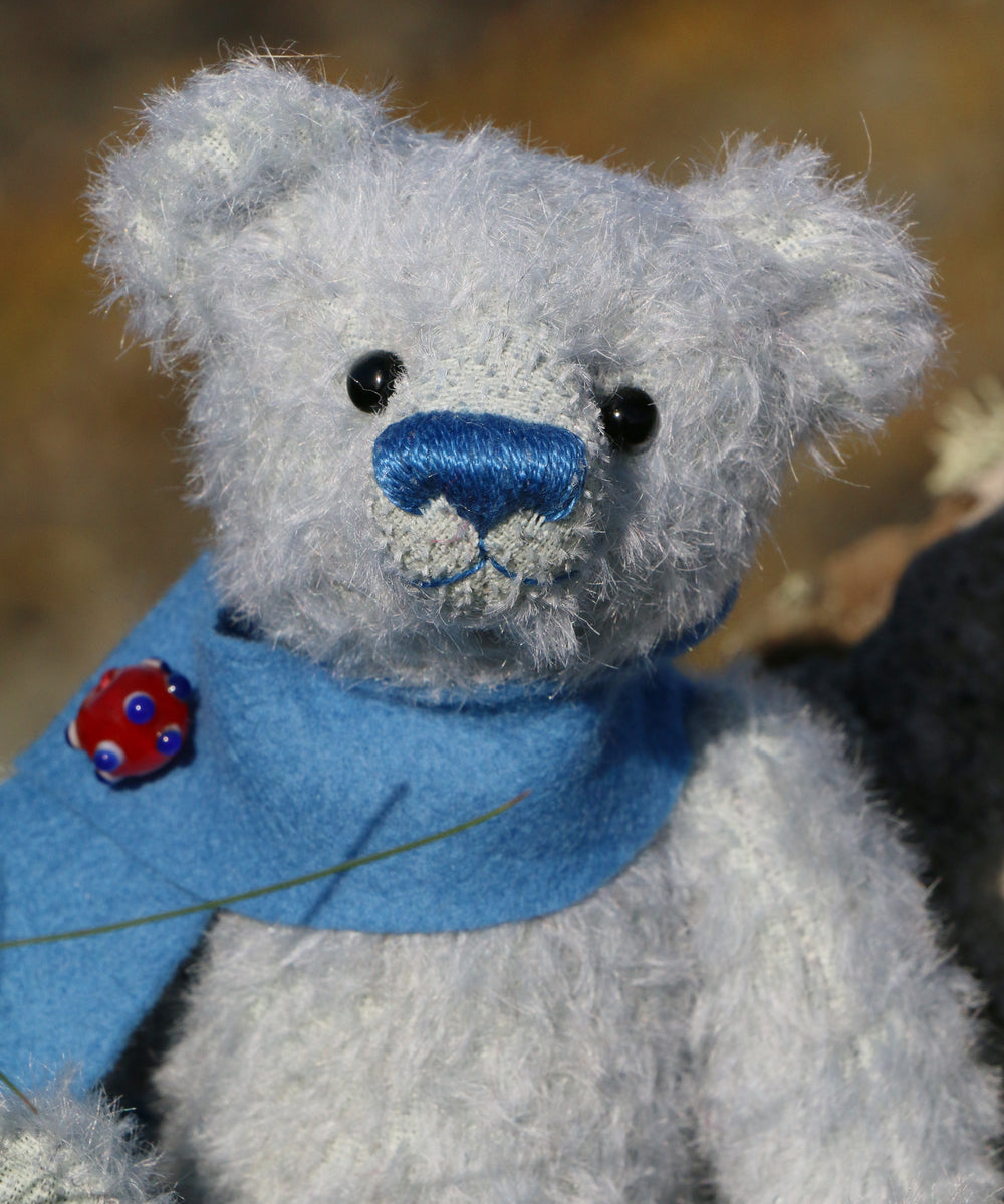 Bilberry Mohair 7.5 inch Teddy Bear Kit by Make A Teddy